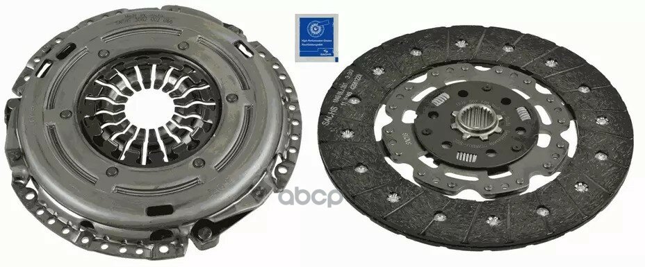 К-кт сцепления! Audi A3, Seat Leon, Skoda Octavia III, VW Golf/Passat 1.6/2.0TDi 12> Sachs арт. 3000970076