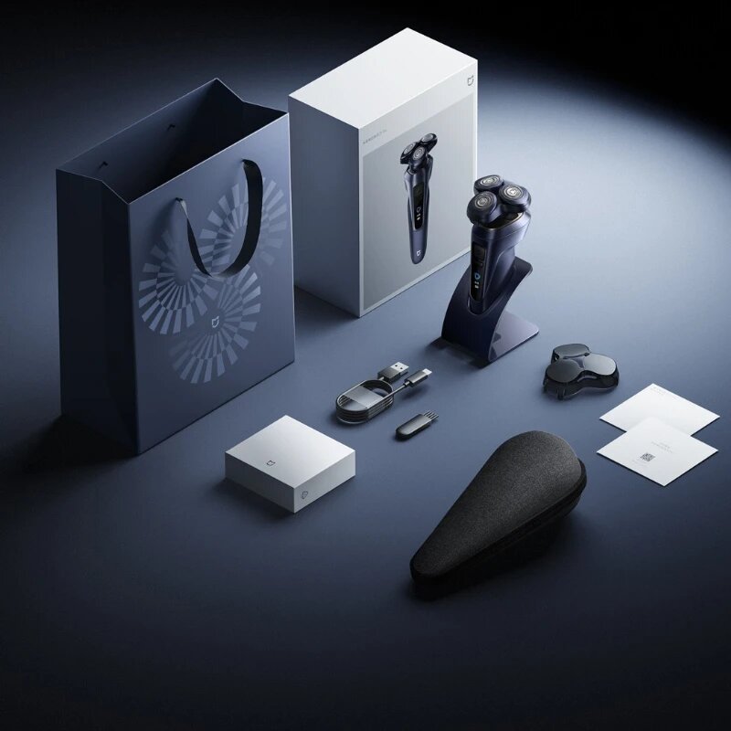 Электробритва Xiaomi Pro Blue — фото 1
