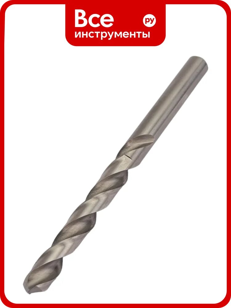 Сверло по металлу НSS-G Super DIN 338 RN (10 шт; 8.5х75х117 мм) Heller TD21196, из быстрорежущей, правом направлении