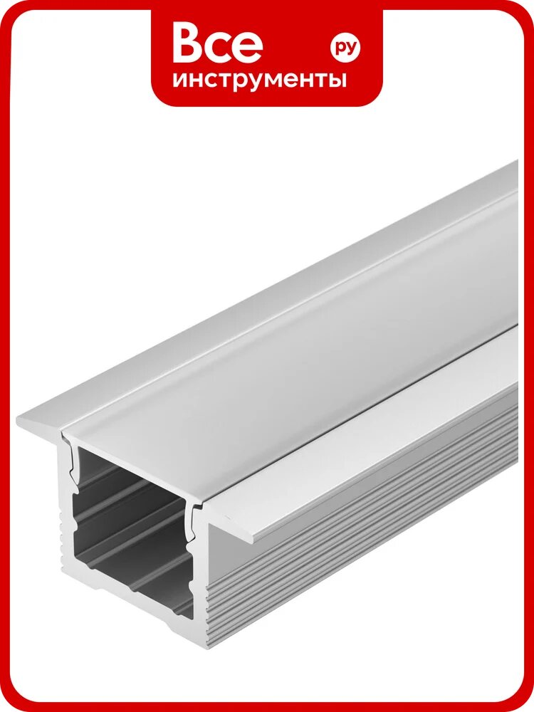 Профиль Arlight SL-SLIM-H13M-F25-3000 ANOD 3 м 0, для светодиодных лент и линеек