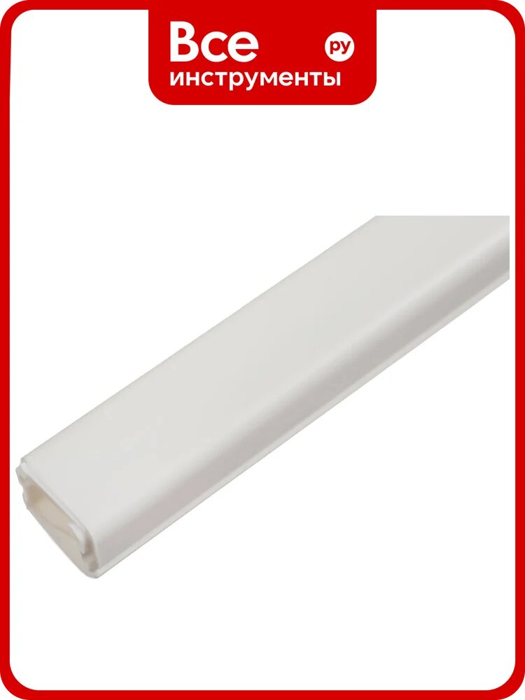 Кабель-канал Gigant 79001-2GI, с крышкой, ПВХ, белый, 15x10 см, 2 м