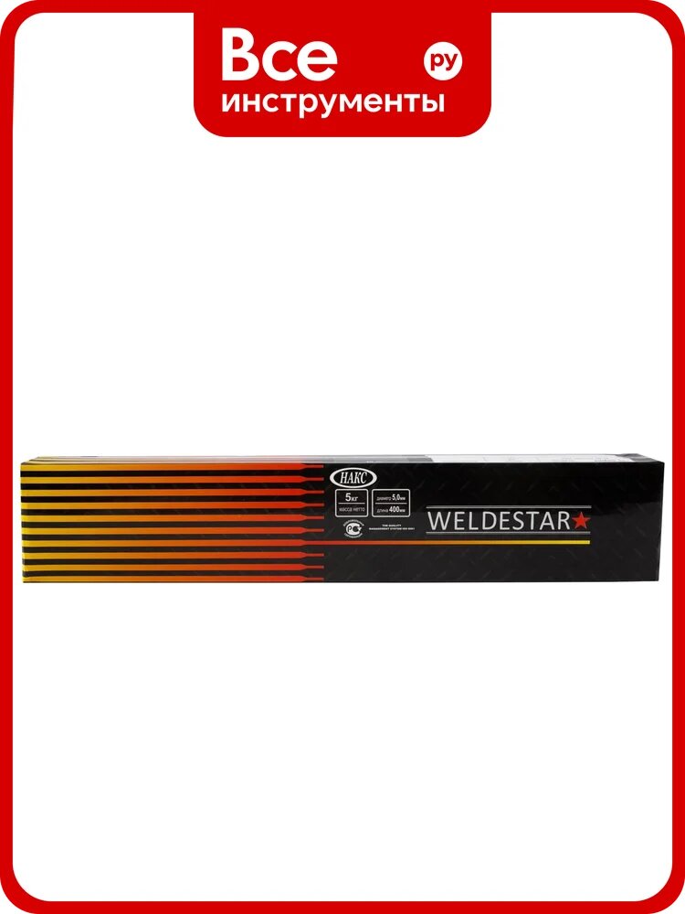 Электроды WS Super 5.0x400 мм, 5 кг WS WELDESHIP WSAT46S504005