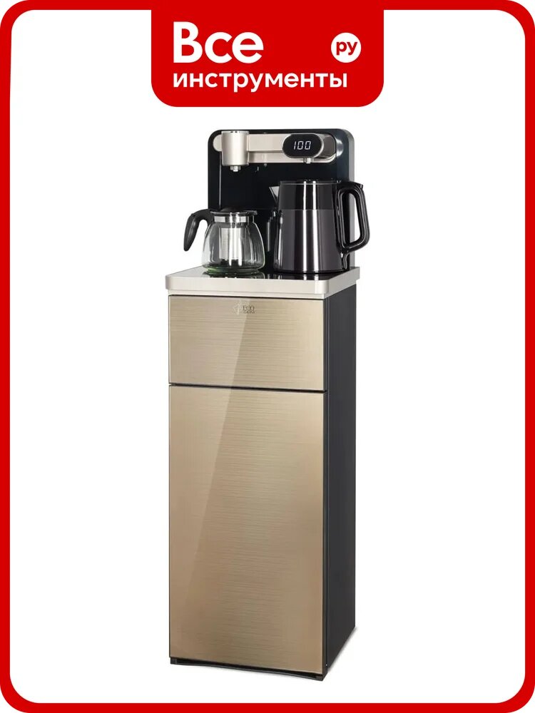 Кулер ECOTRONIC TB40-LE gold с чайным столиком 12626