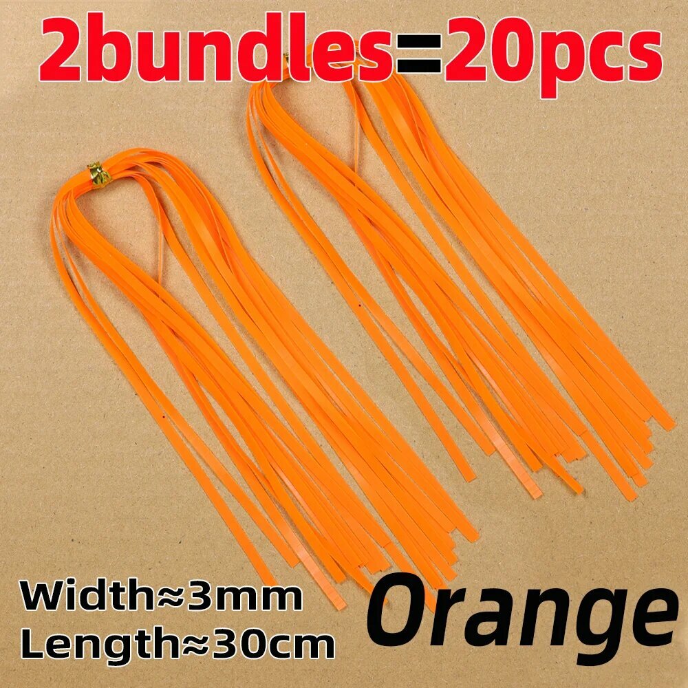 ICERIO Обертка для тела нимф 3 мм, 2/3 упаковок Оранжевый, 2bundles Orange