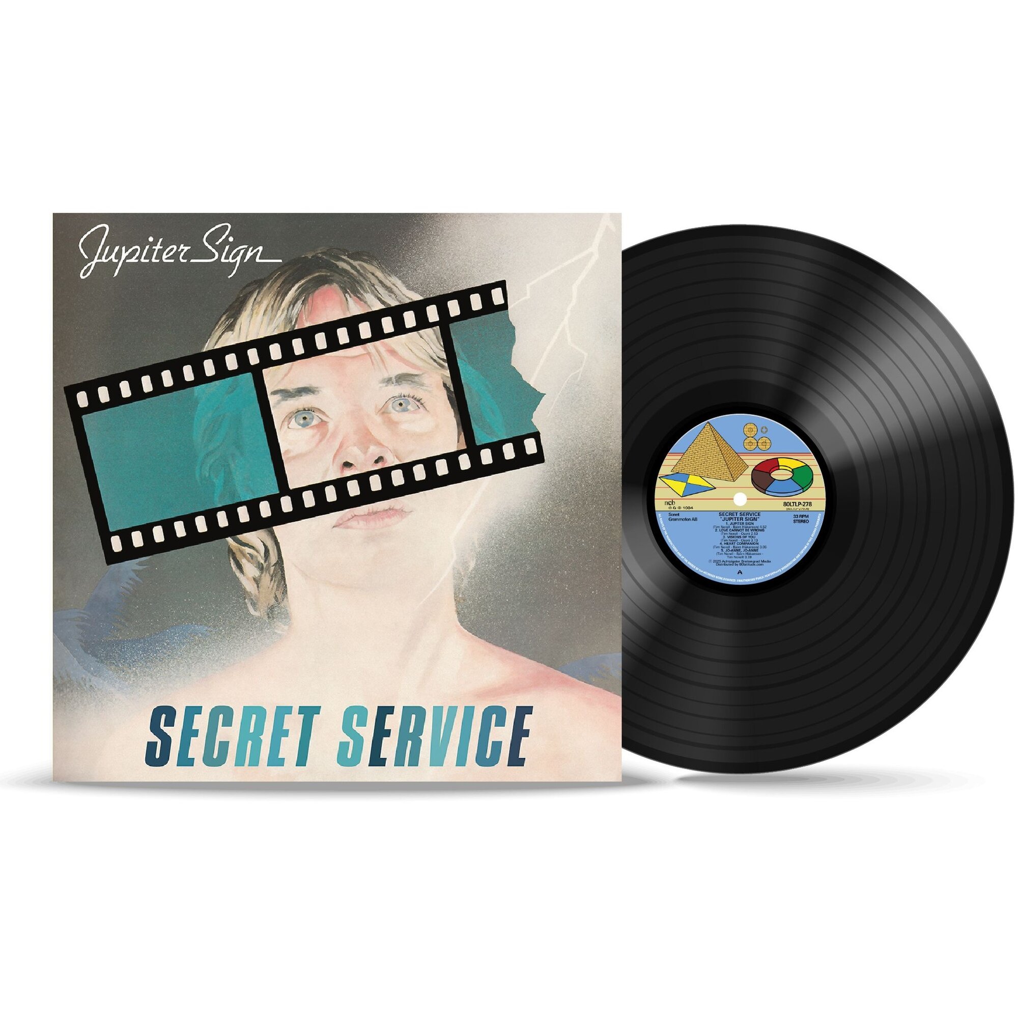 SECRET SERVICE - Jupiter Sign, (LP, Reissue, Remastered, Black Vinyl) Виниловая пластинка