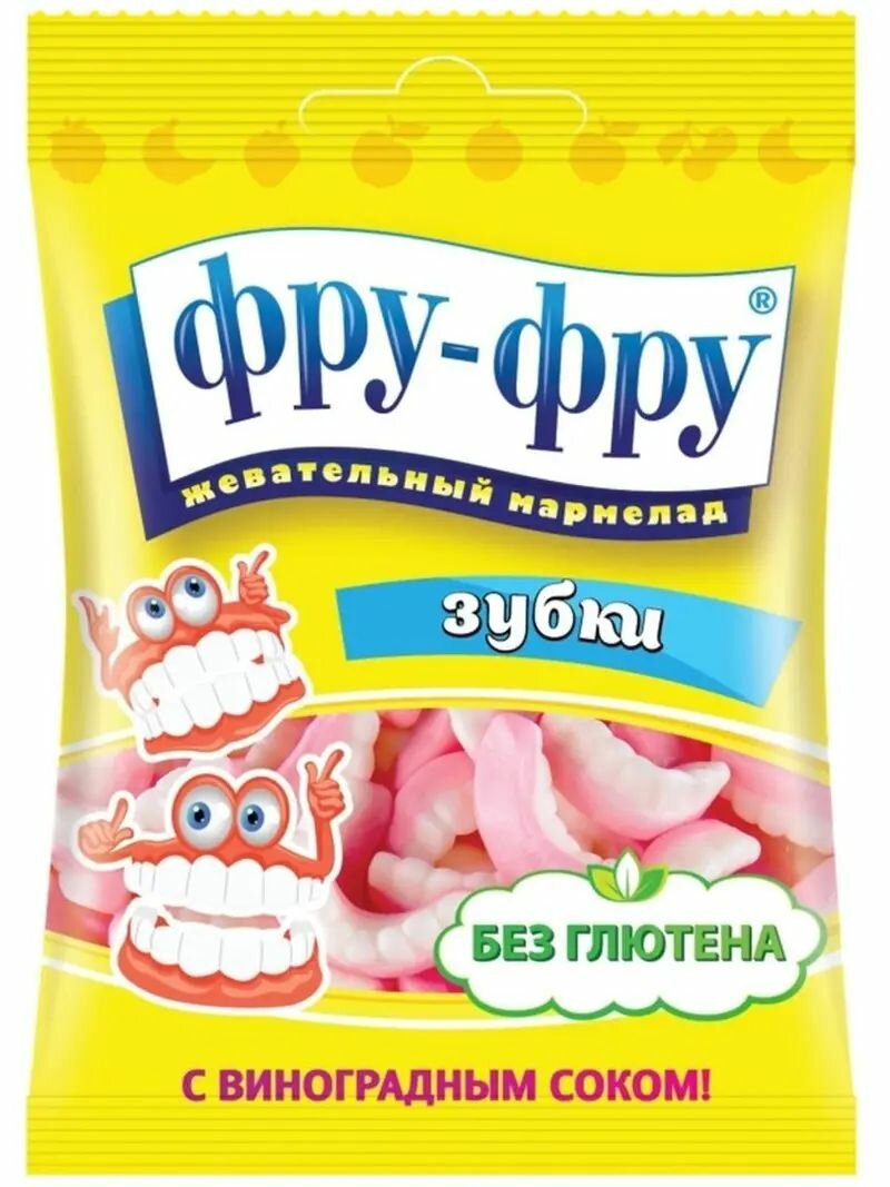Фру-Фру марелад жев. зубки 30г