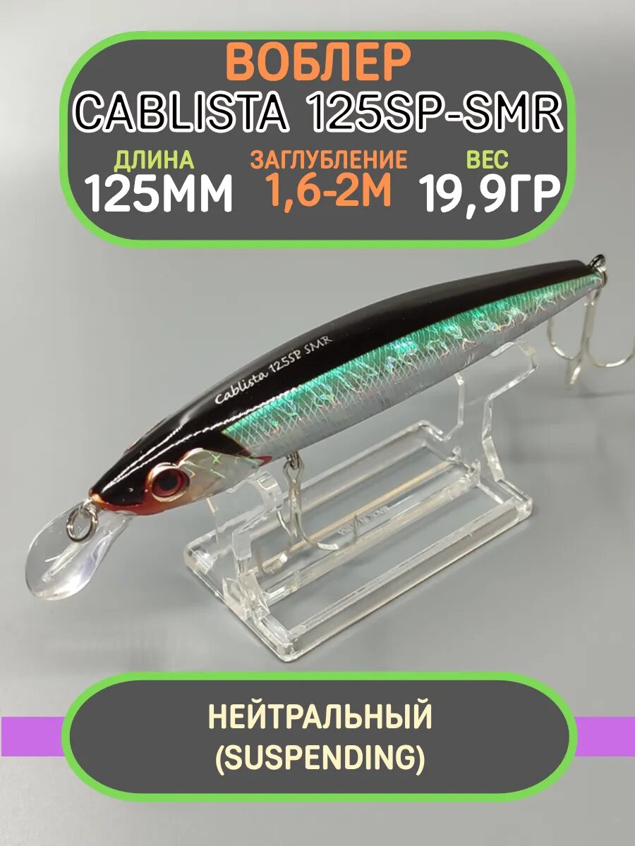 Воблер 125мм на щуку, крупного окуня и судака