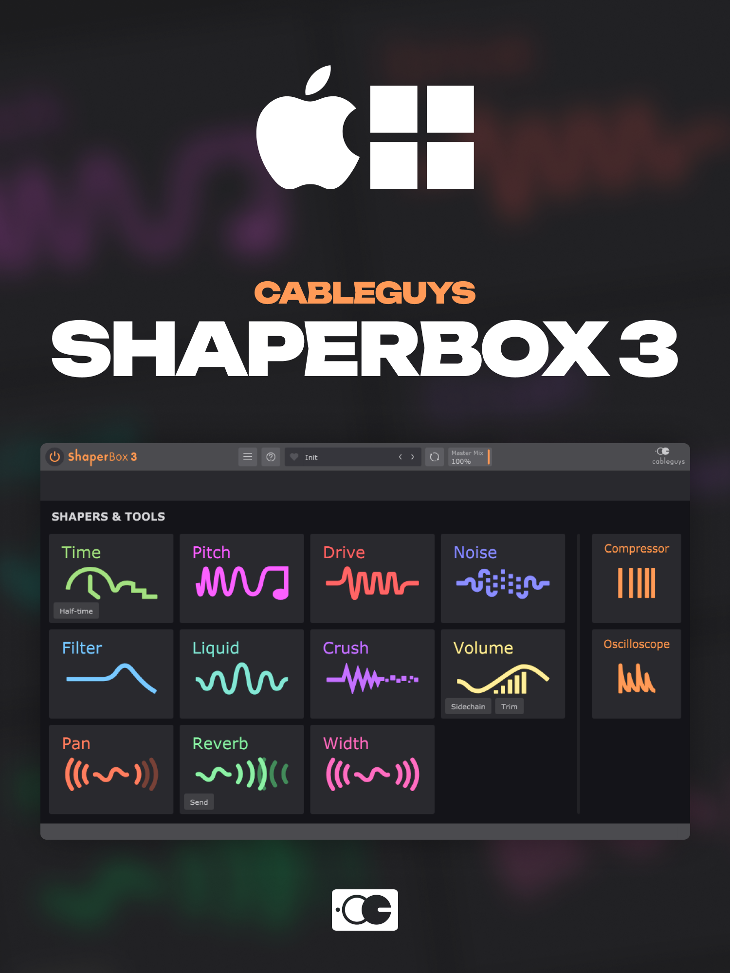 Cableguys ShaperBox 3 (Лицензионная активация, бессрочно) для macOS & Windows