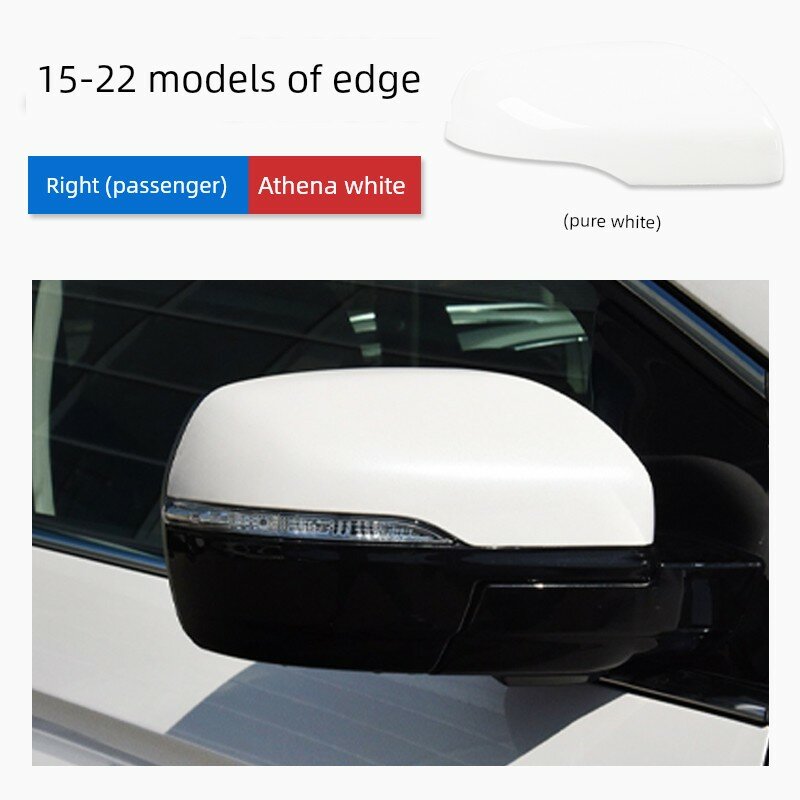 Ford Edge 2015-2022 Korpus Zadnego Zerkala - Athens White Pure Passazhirskaya Storona