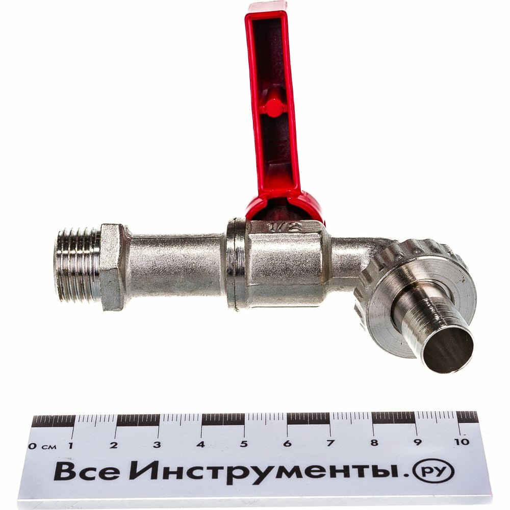 Водоразборный шаровой кран 1/2" Valtec VT.051. N.04 39128 — фото 1