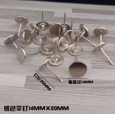 Металлические канцелярские кнопки 14MM X 20MM 175