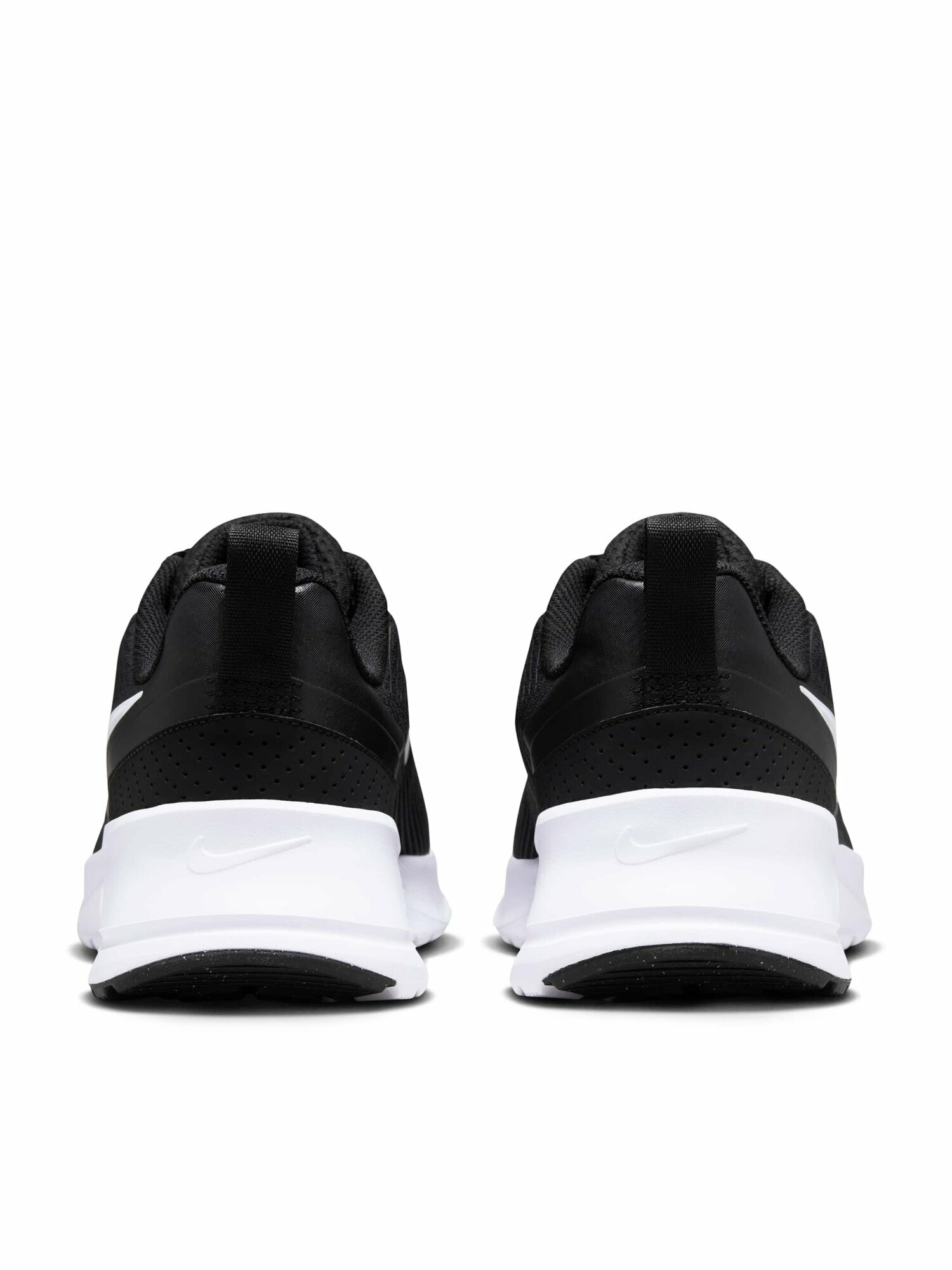 Кроссовки NIKE Air Max Nuaxis, размер 11 US, черный/белый — фото 1
