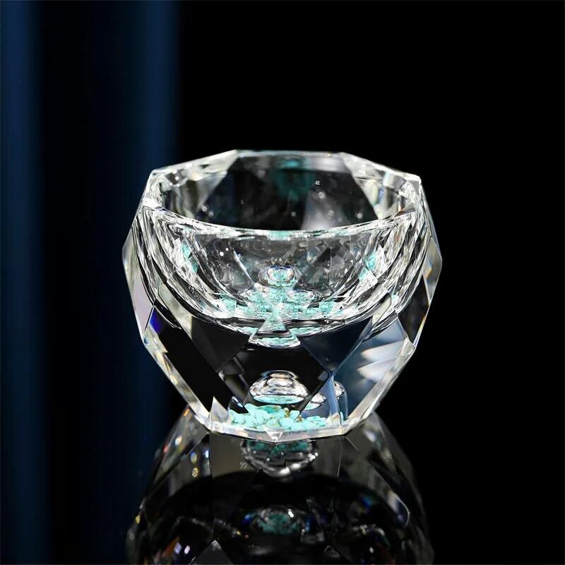 Хрустальный стакан для водки LOULONG, Blue, 50 мл