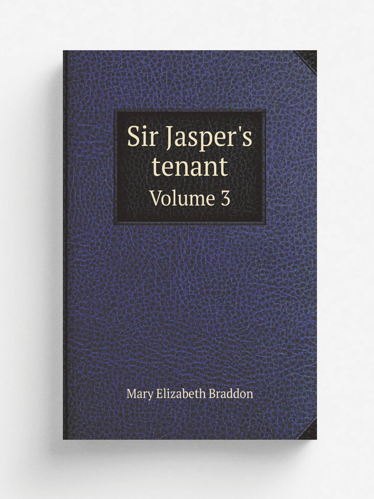 Sir Jasper's tenant. Volume 3