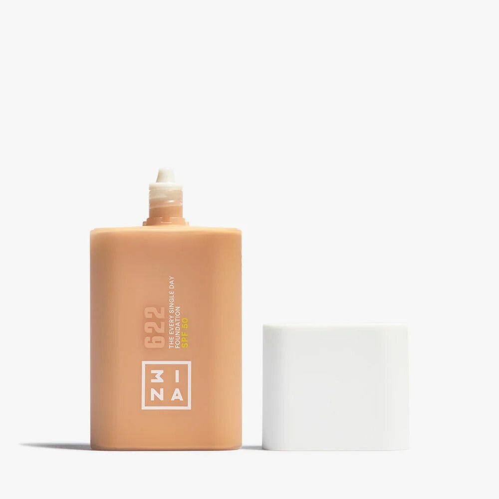 Лёгкая Тональная Основа для Лица 3INA (Мина, Зина) The Every Single Day Foundation SPF 50 - 622