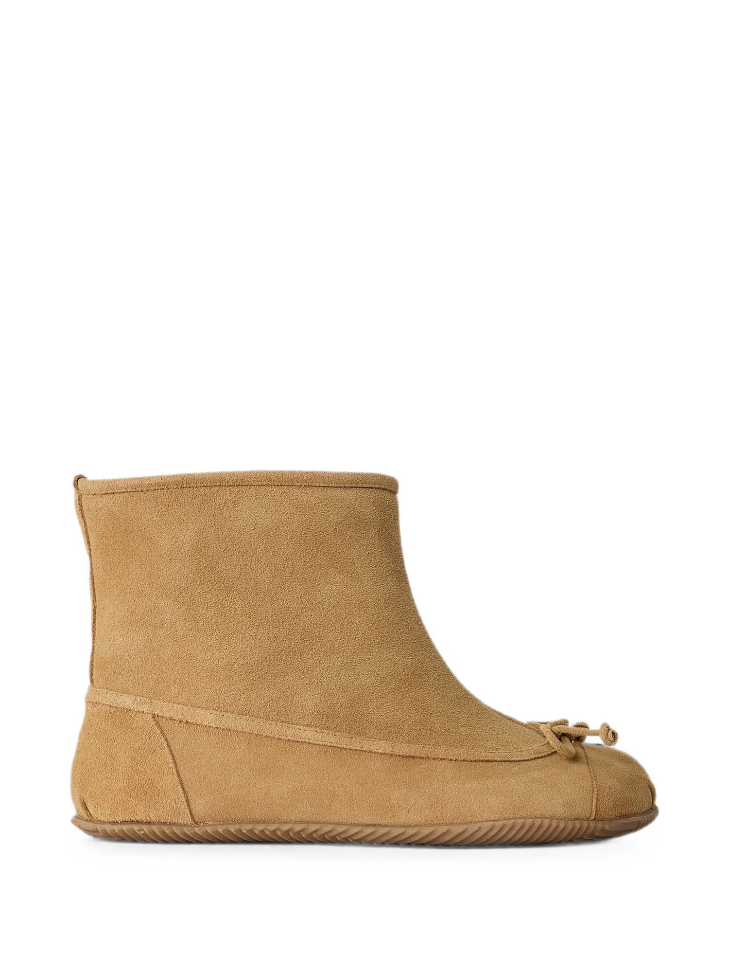 Ботинки ABRA Bow-detail suede ankle boots