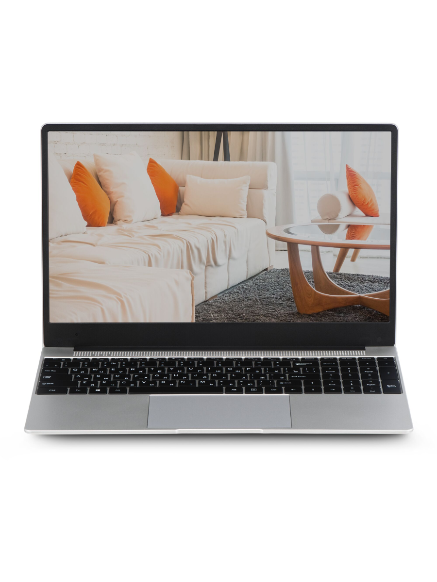 Ноутбук Azerty 15.6" Memoir RB-1552 N100/16Gb/SSD256Gb/W11Pro/серебристый