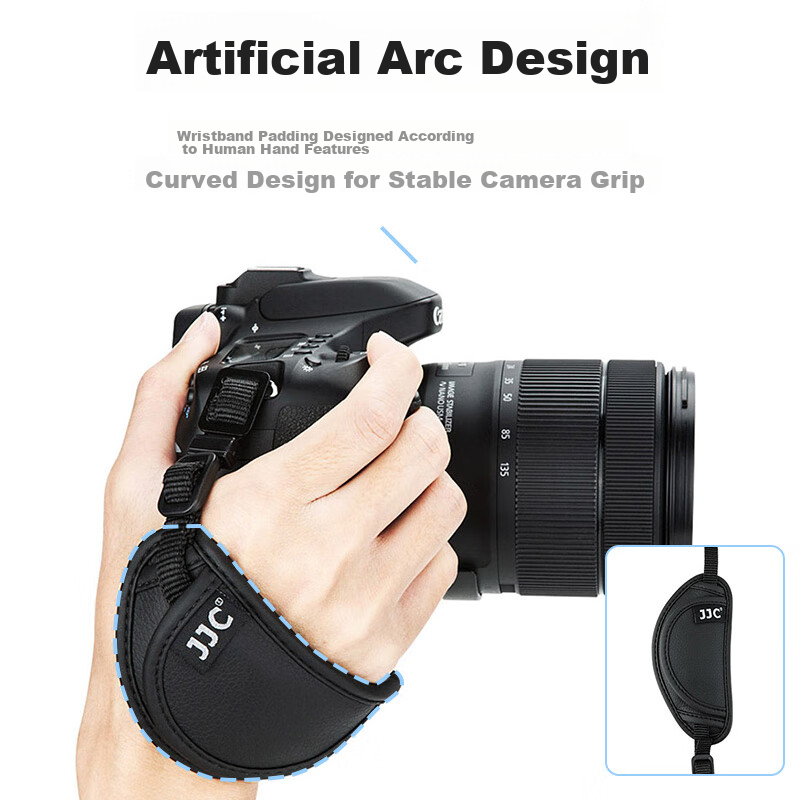 JJC Сумка-браслет для беззеркальной камеры совместимость с Sony A7M5 A7M3 A7III Fuji XT20 эргономичный нескользящий