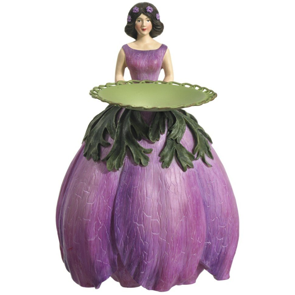 Fiebiger Floristik 850156-700 Фигурка декоративная, Blumenmadchen "Анемон", 16 см