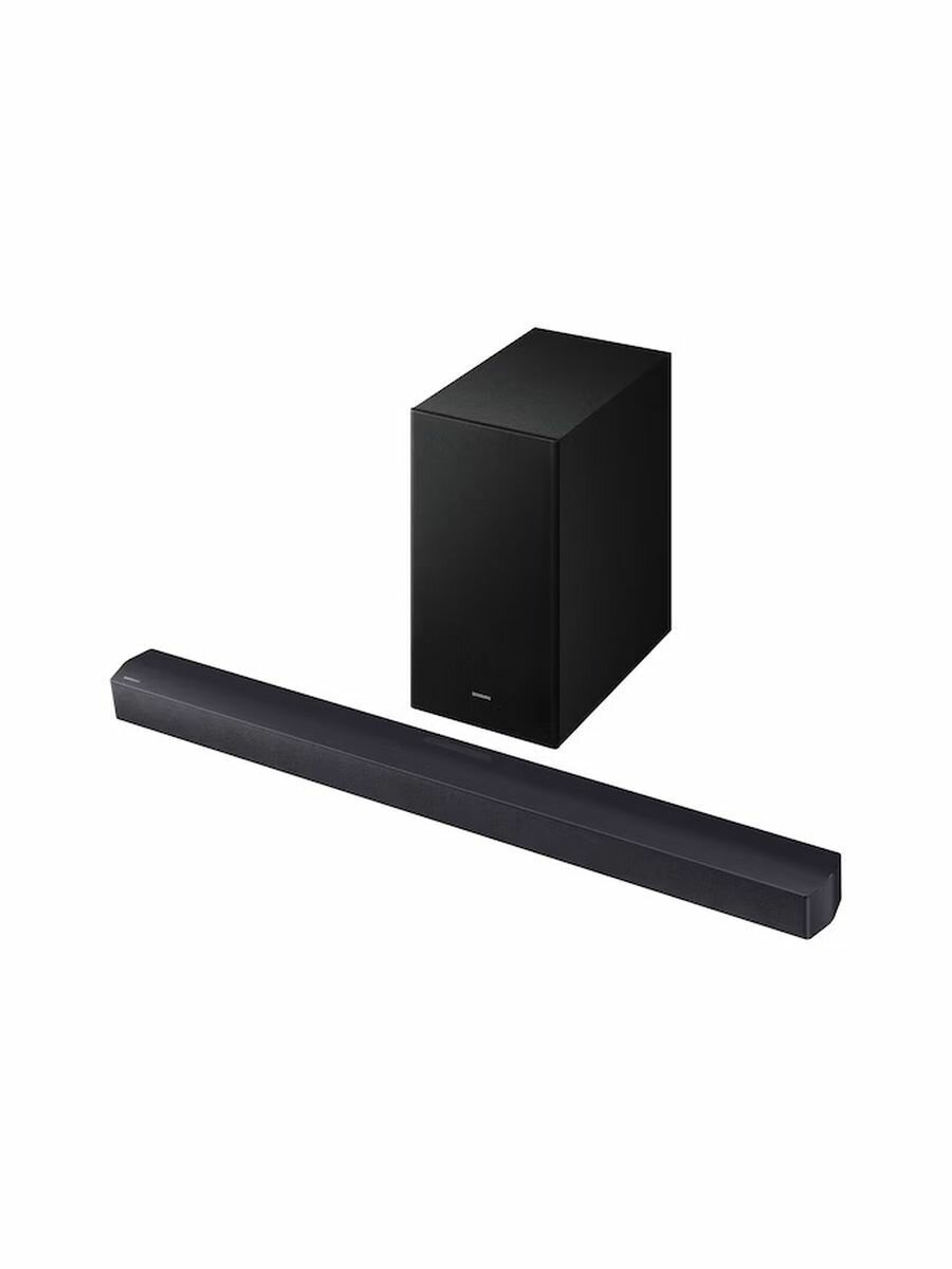 Samsung 2.1 HW-B450F Саундбар, с сабвуфером и пультом, черный