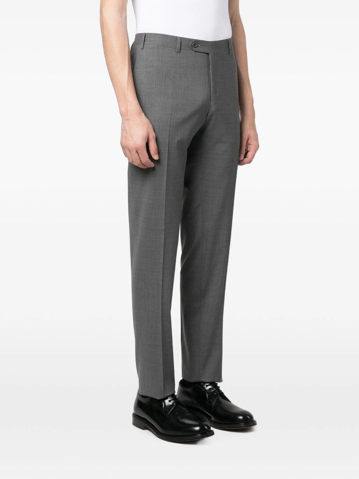 Брюки Canali Tailored pressed-crease trousers, размер 56 — фото 1