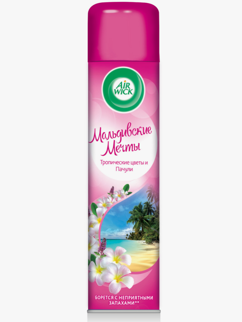 Освежитель воздуха аэрозоль Air Wick Мальдивские мечты, 290 мл