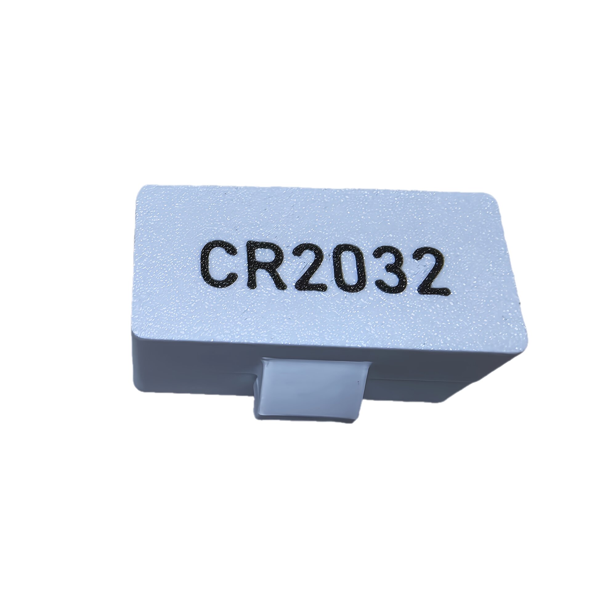 Органайзер для хранения батареек CR2032, 3D-печать, на 10 слотов, белый