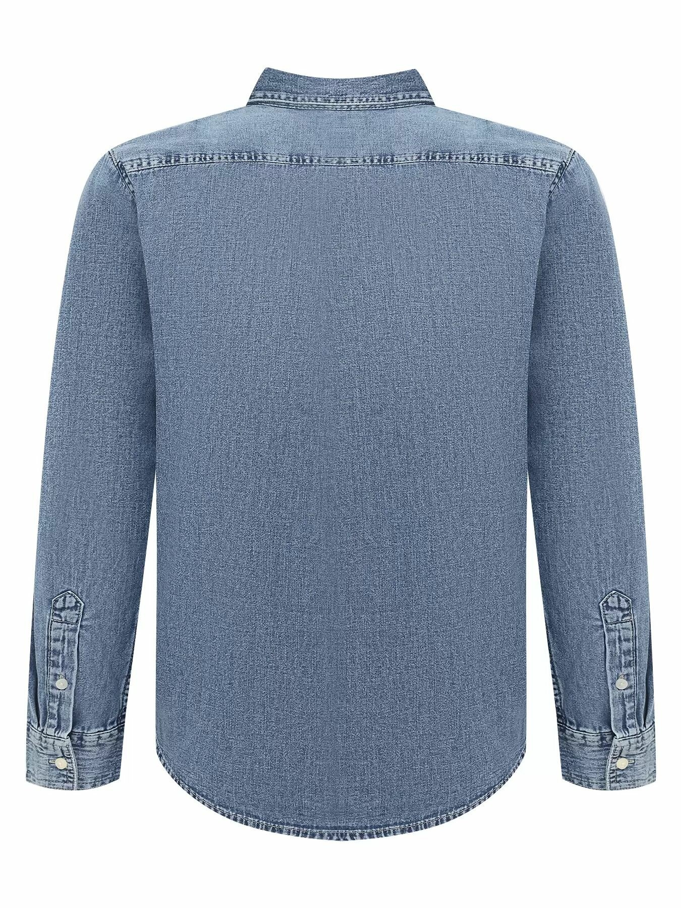 Рубашка Calvin Klein Jeans, размер S, синий — фото 1