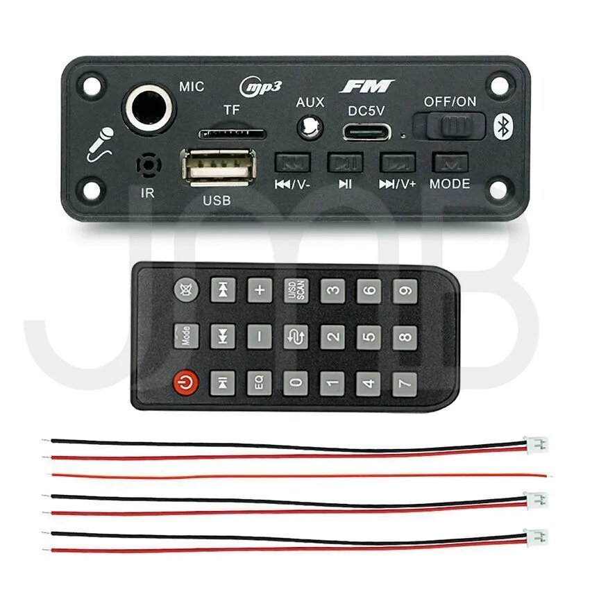 3,7 В 5 В Стерео 2X5 Вт Плата усилителя MP3 Bluetooth Модуль динамиков Bluetooth
