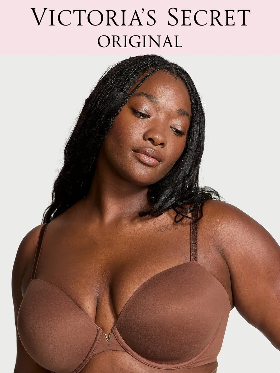 Бюстгальтер Smooth Lightly Lined Plunge Demi Bra