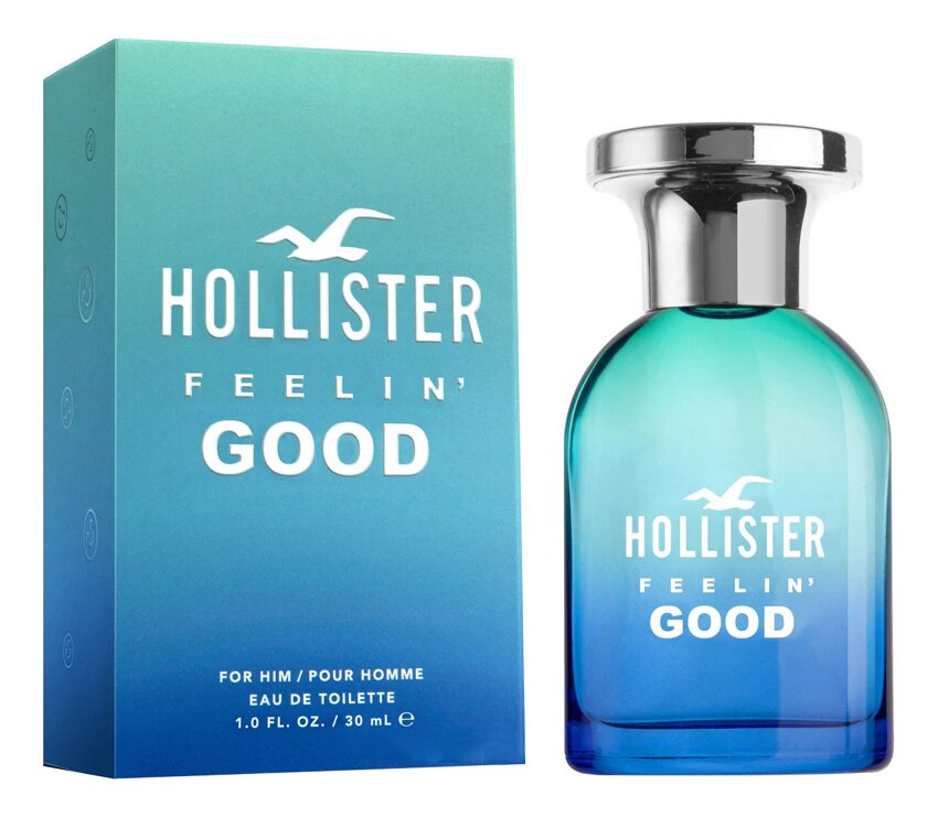 Hollister Feelin Good Pour Lui Туалетная вода мужская 30 мл