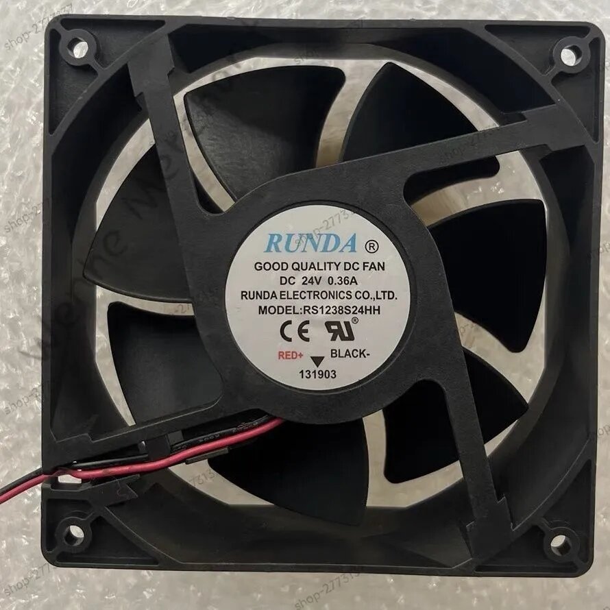 Фирменная новинка RUNDA1238S24HH 24 В 0.36 A 12 см сварочный аппарат инверторный статический нагревательный вентилятор