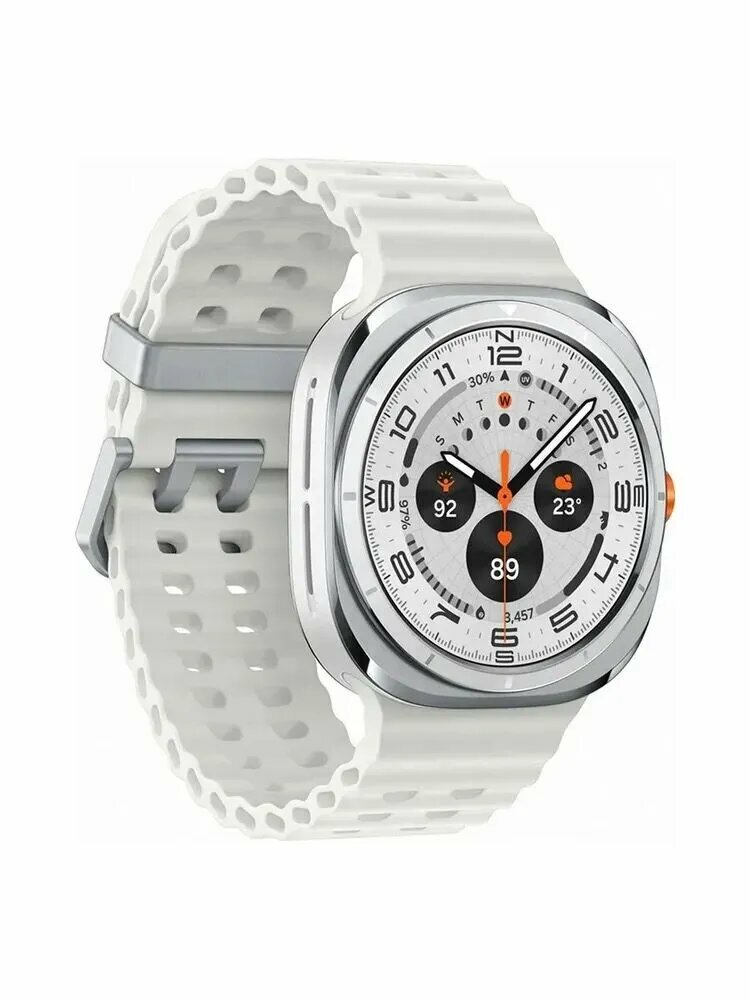 Samsun Смарт-часы Watch Ultra 2025, 47mm, Titanium White，Подарки для пожилых