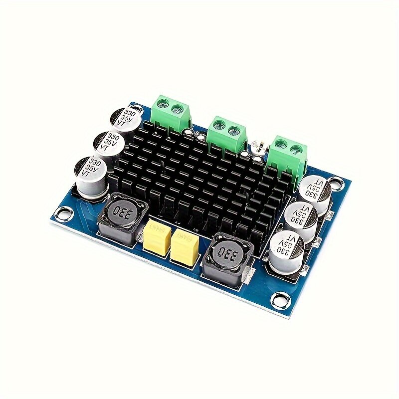 Цифровой одноканальный усилитель мощности 100W DC 12V/26V, плата XH-M542