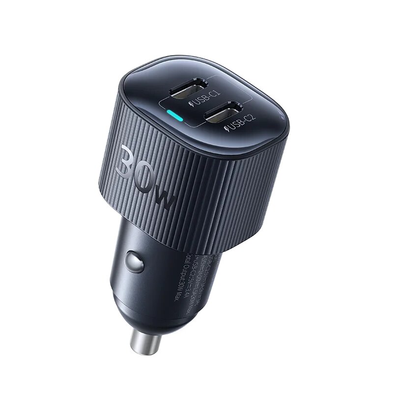 Автомобильное Зарядное Устройство Baseus 30W 60W PD3.0 USB Type-C Для iPhone Серий 30W Dual Type C