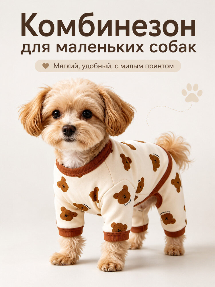 Комбинезон для маленьких собак