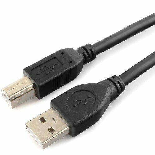 Кабель для подключения периферийных устройств USB Am-Bm Cablexpert CCP-USB2-AMBM-15 - 4.5м черный