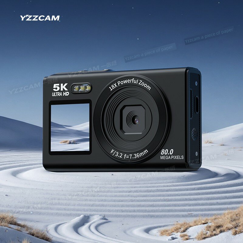 Обновленная модель 5K CCD-камера с 80-мегапиксельным сенсором, двойным дисплеем, передачей через WiFi и функцией умного