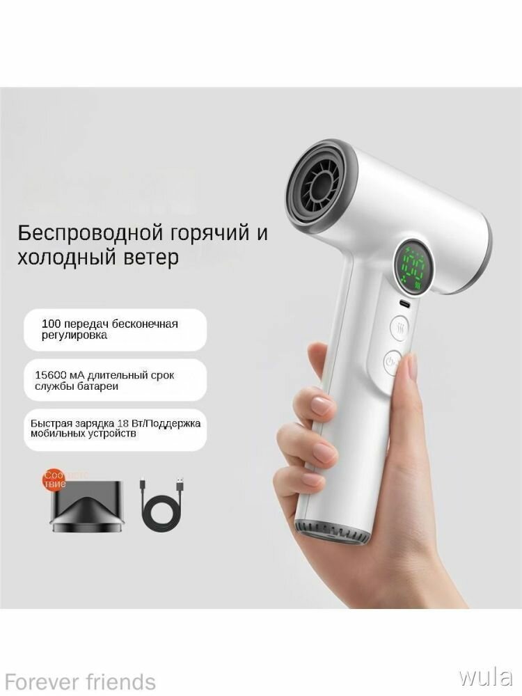 Hansa Фен-щетка для волос DPWL-mzm-20260205235404316_mzr_14_m-ecoz 200 Вт, скоростей 3, кол-во насадок 1, бронза
