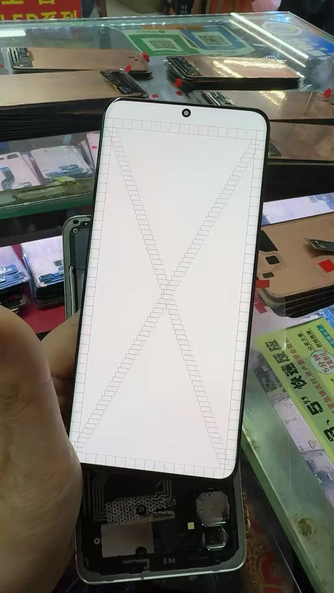 Линейная прожига мертвых пикселей для SAMSUNG S20 G980 G980F SM-G981B SM-G981F S20 No Defect