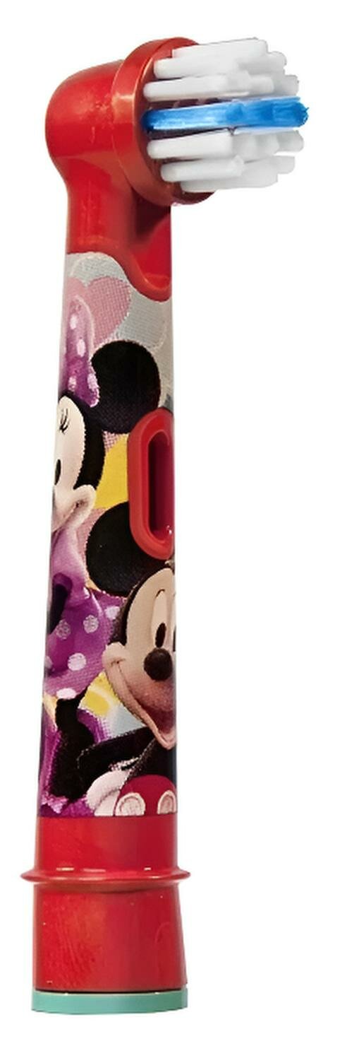 Насадка для зубных щёток Oral-B "Stages Kids Mickey", для ежедневной чистки, индикаторные щетинки