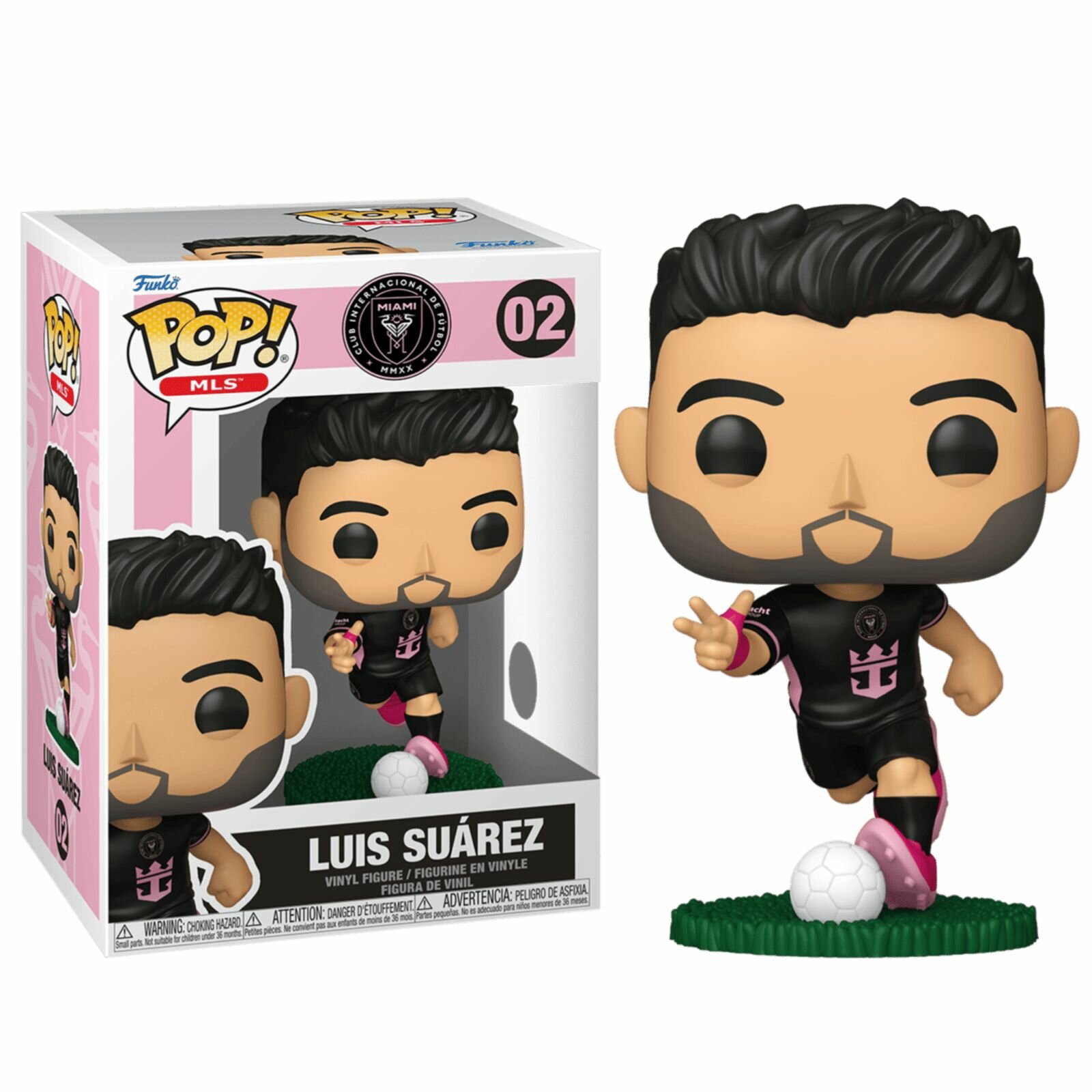Фигурка Funko Pop Фанко поп футболист Луис Суарес Luis Suarez away из команды Интер Майами 02