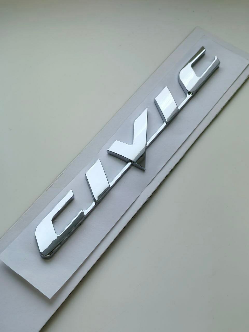 Надпись Civic 175*25 мм шильдик эмблема багажник Honda