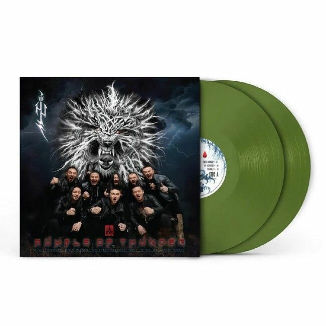 Виниловая пластинка The Hu - Rumble Of Thunder 2-LP Green Ltd.500
