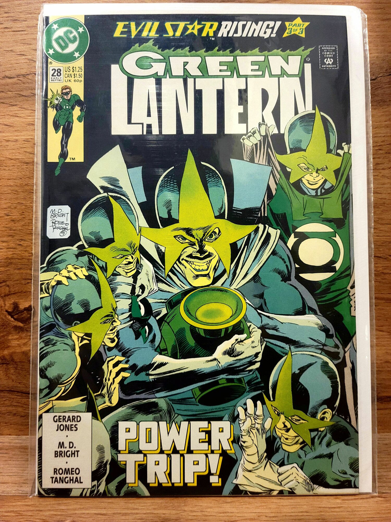 Ретро Комикс Green Lantern #28. 1992 Год. Оригинал!