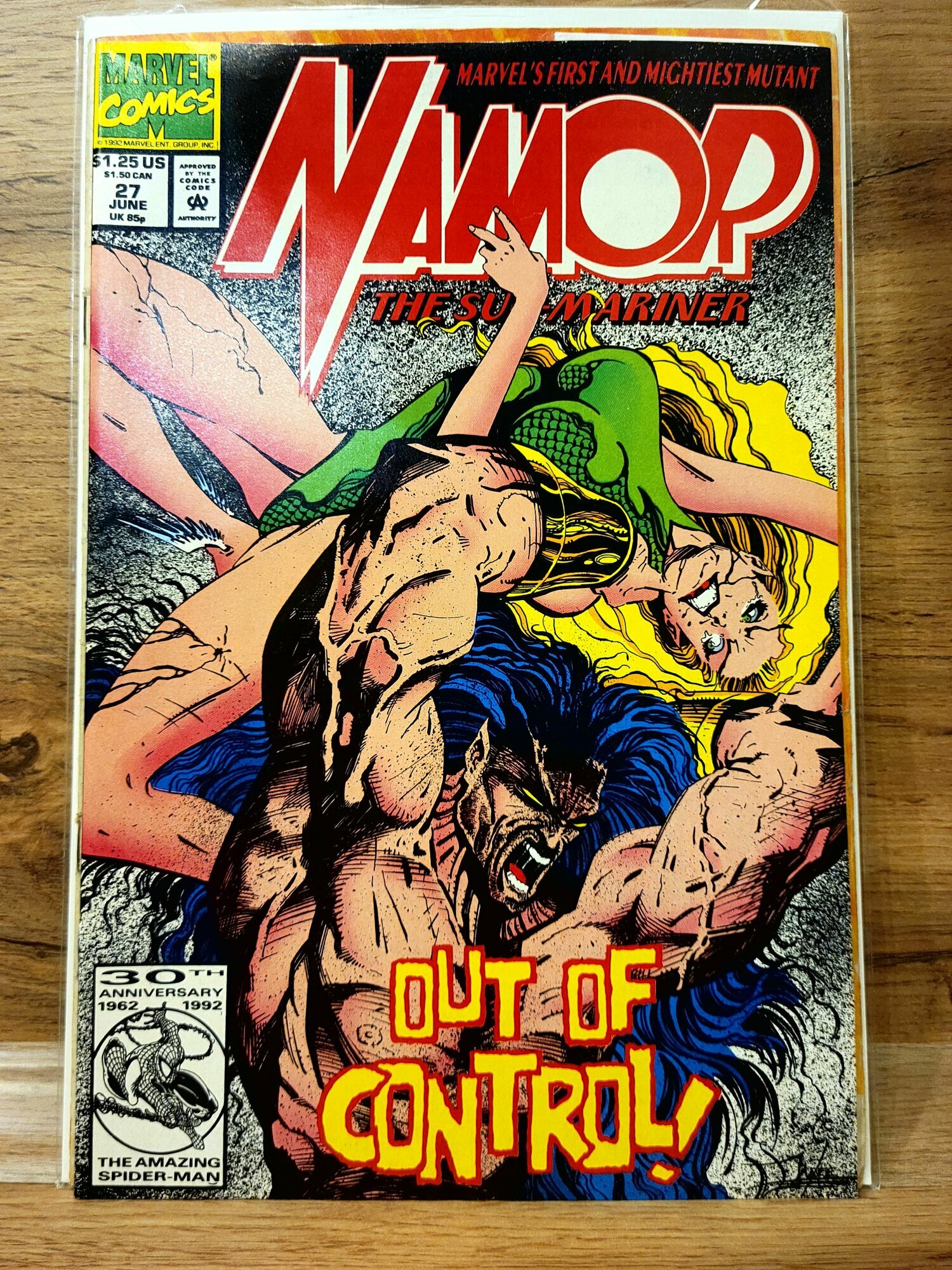 Ретро Комикс Namor #27. 1992 Год. Оригинал!