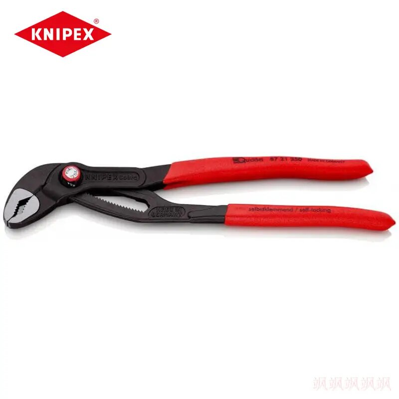 KNIPEX 87 21 250 Cobra QuickSet Высокотехнологичные клещи для водяных насосов