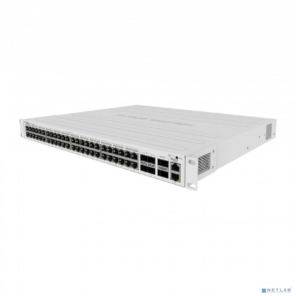 MikroTik CRS354-48P-4S+2Q+RM Коммутатор управляемый, Cloud Router Switch 354-48P-4S+2Q+RM with RouterOS L5 license