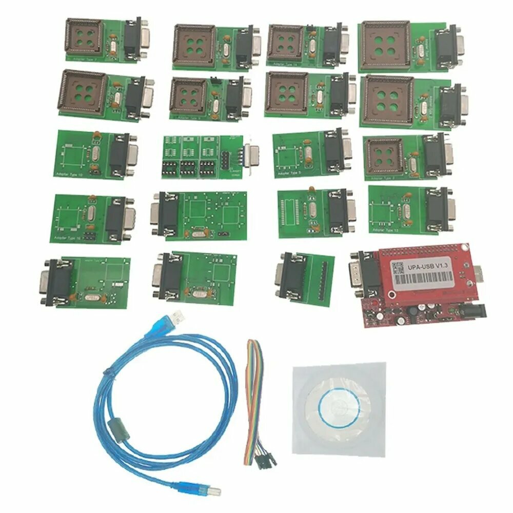 UPA-USB UPA USB UPAUSB Программатор с полными адаптерами V1.3 ECU Chip