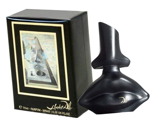 Черные Губы - женский парфюм Salvador Dali Parfum со спреем 7.5 мл